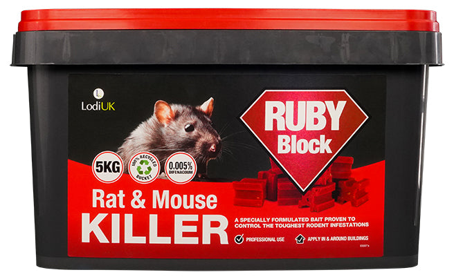 Ruby Blocks - Rat and Mouse Killer 5kg — Dalton Supplies