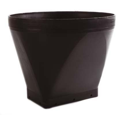 Straight Black Plastic Boot 440mm Outside Diameter — Dalton Supplies