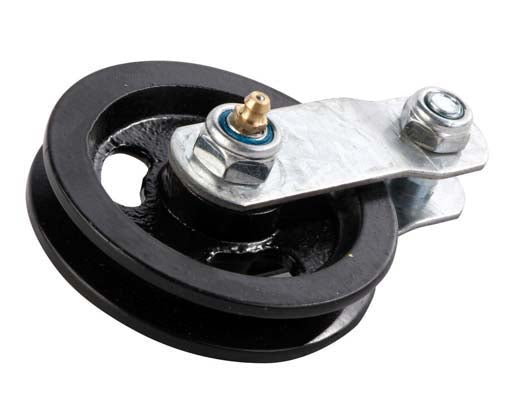 3½" Cast Strap Pulley with Bearing — Dalton Engineering