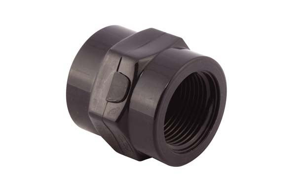 ½" x ½" PVC Threaded Socket for Pressure Fittings — Dalton Engineering