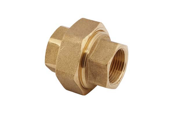 1" x 1" Brass Union, Female thread x Female thread — Dalton Engineering